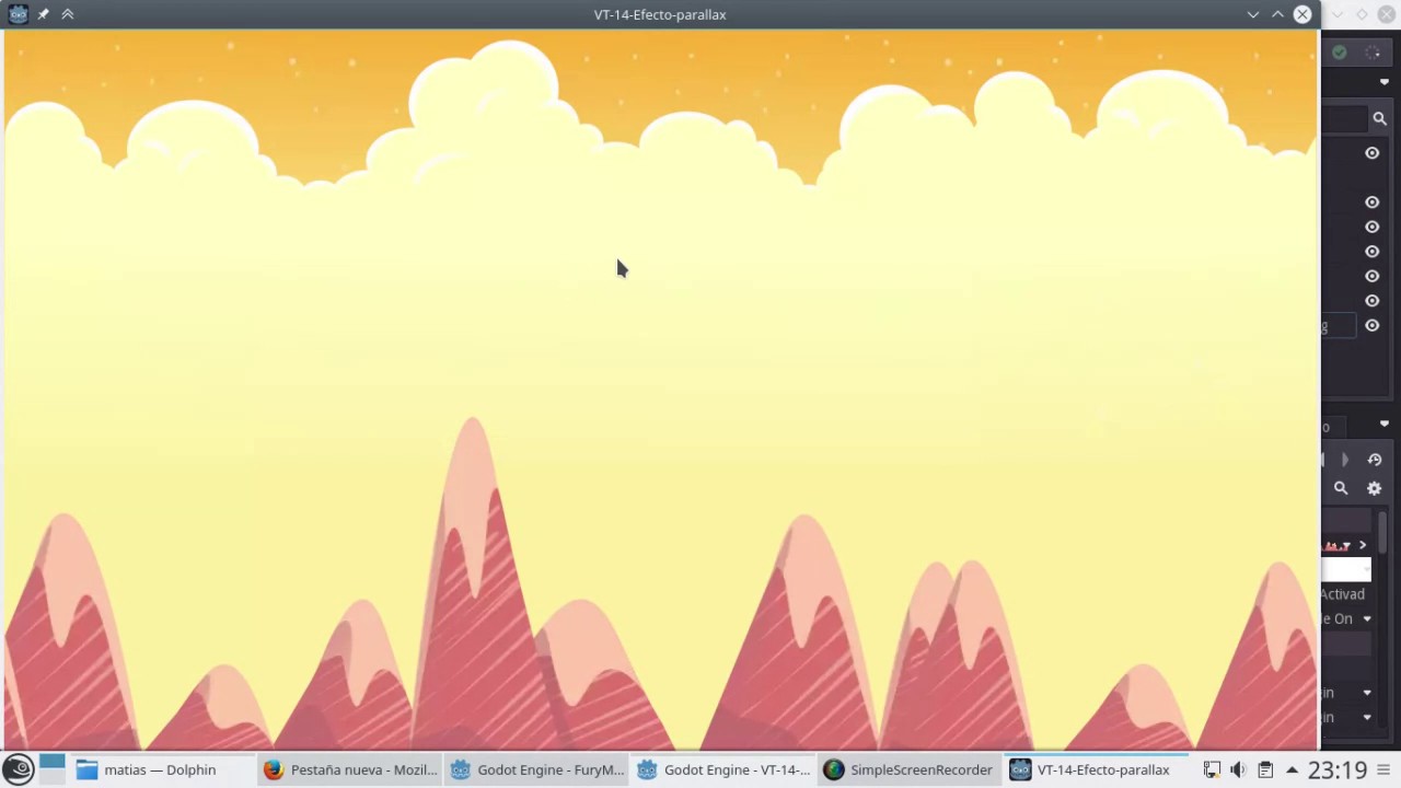 Curso Godot - 14 - Efecto parallax - YouTube