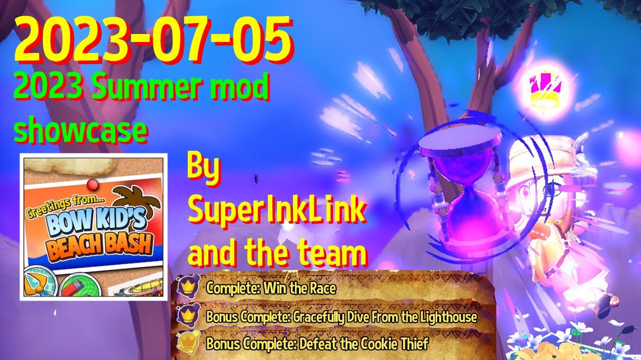 A Hat in Time Mod Showcase - Bow Kid's Beach Bash by SuperInkLink - YouTube