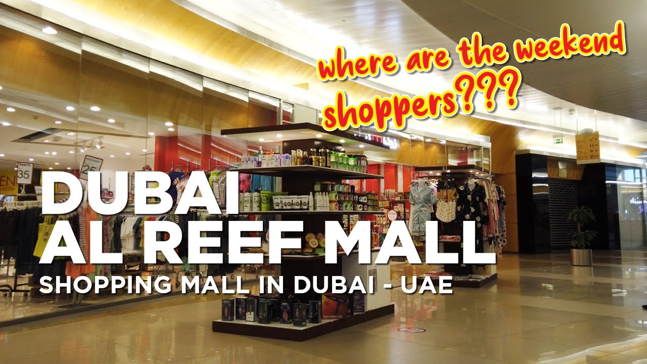 Reef Mall is Almost EMPTY on Weekend!??! | Al Reef Mall | Shopping Mall ...