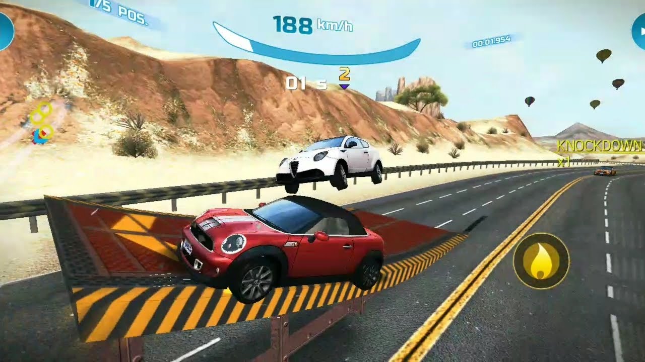 Asphalt Nitro car Racing game -#3 || Desart Road || android gameplay ...