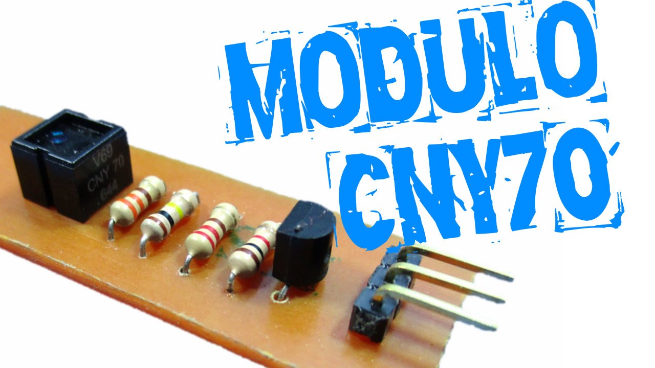 CNY70 MÓDULO | CIRCUITO#1 | fácil de hacer - YouTube