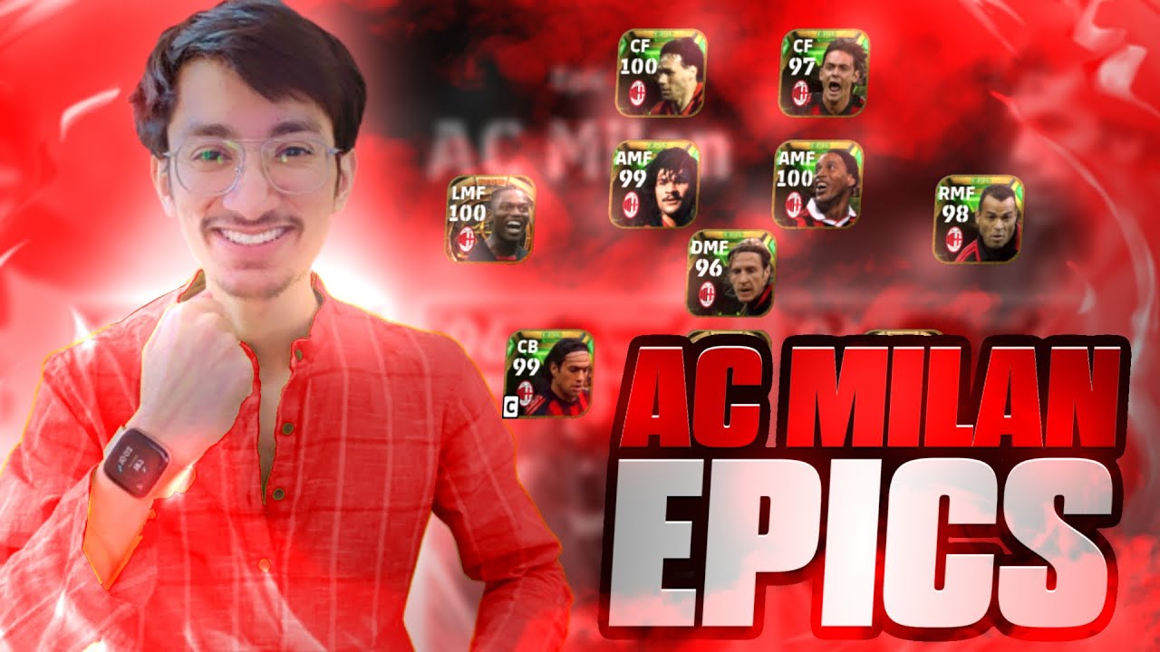 🔴USING PRIME AC MILAN SQUAD ️🖤| EFOOTBALL MOBILE 23 LIVE | WOLF Gaming ...