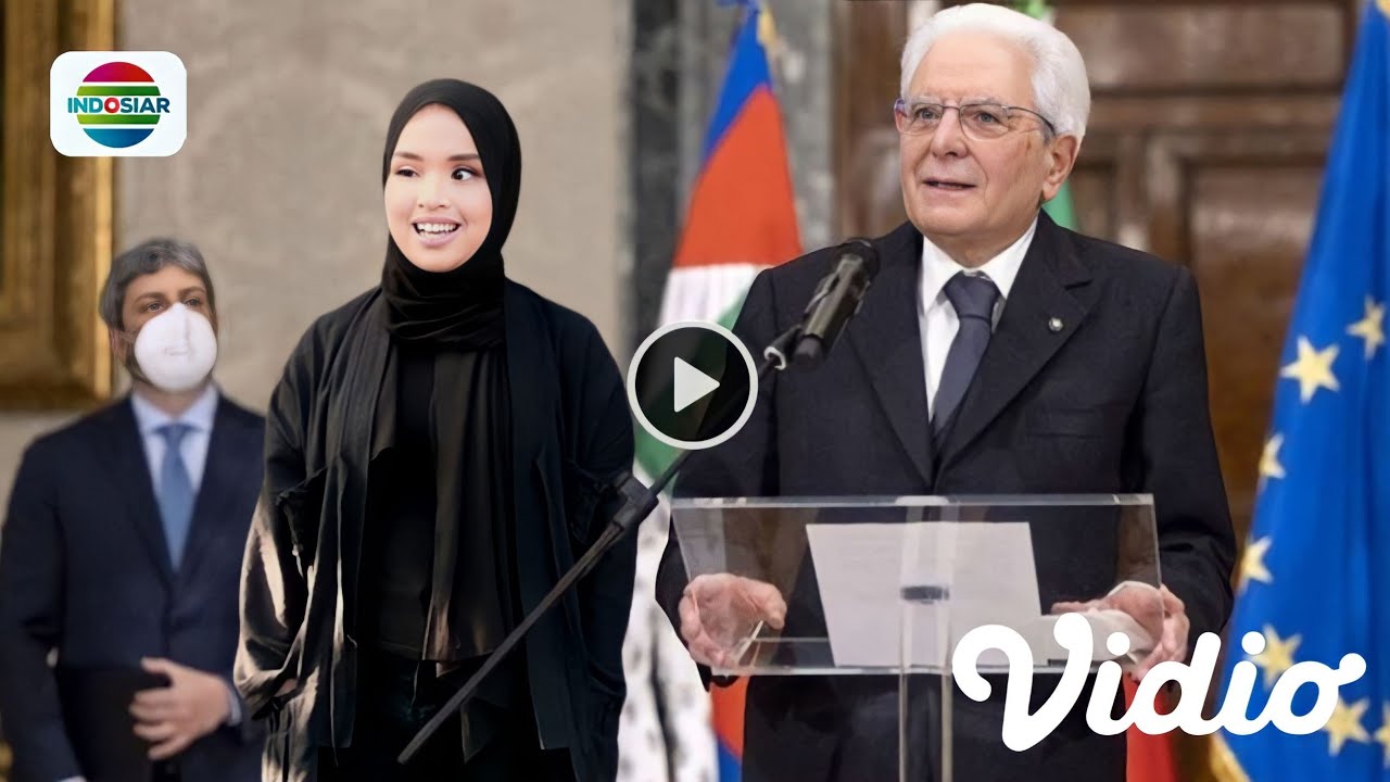 🔴Presiden Italia Sergio mattarella Resmi Undang Putri Ariani Ke Istana ...