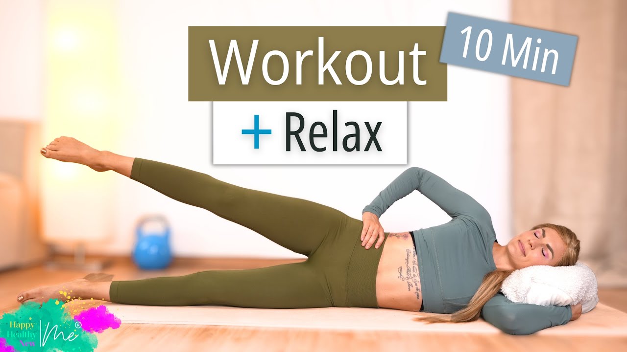 10 Min Hybrid Functional Workout | Full Body Isometric | by Vika - YouTube