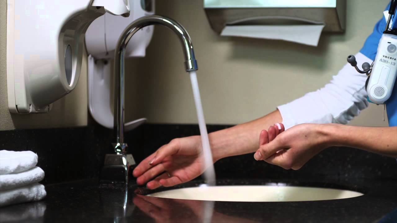 Allen Hospital Hand Washing - YouTube