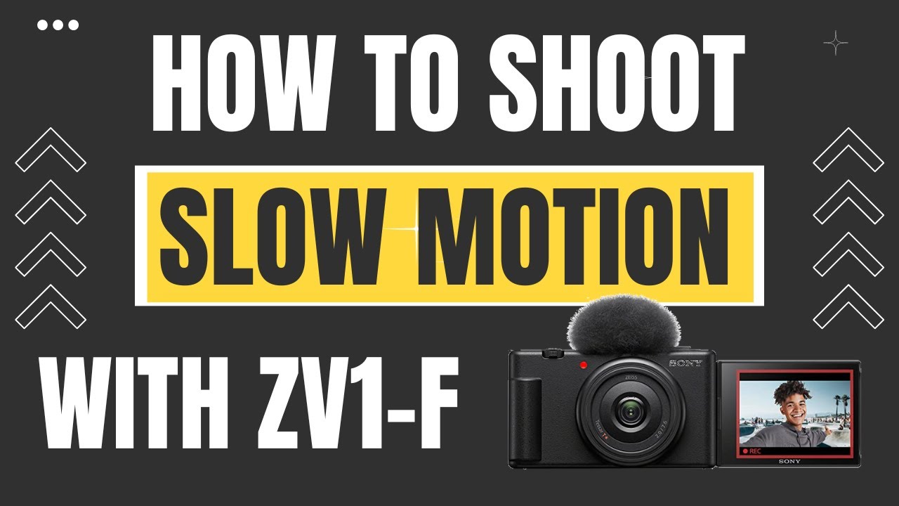 How to Shoot Slow Motion With Sony ZV1F - YouTube