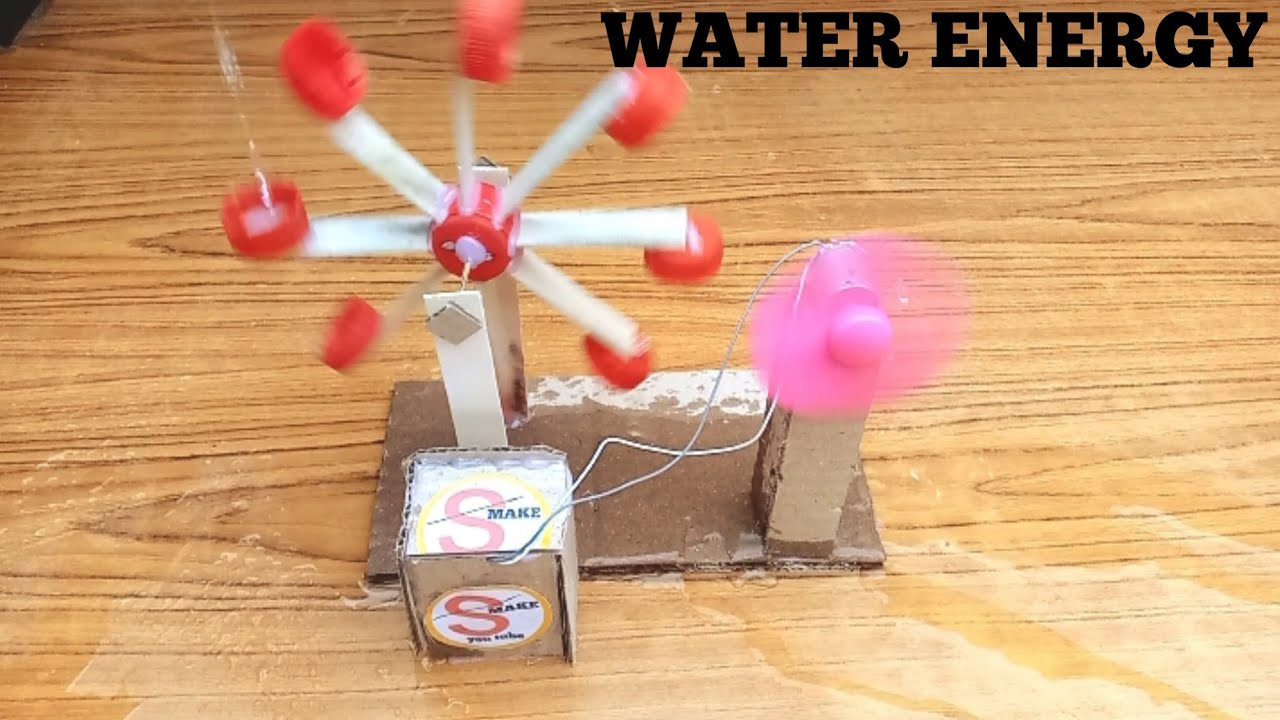 How To Make Small Hydroelectric power at Home // very simple // S make ...