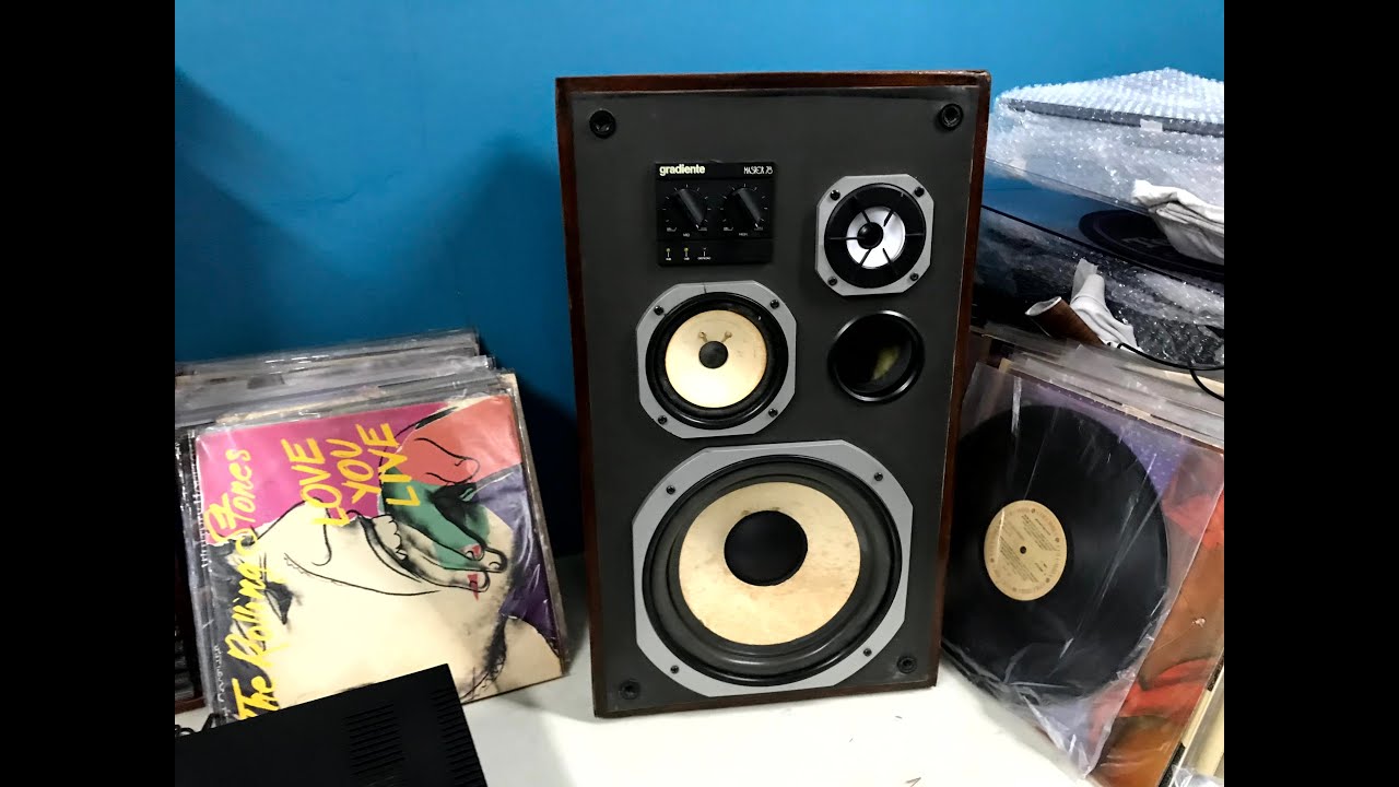 O Rei do Som - Caixas de Som Gradiente Master 78 - YouTube