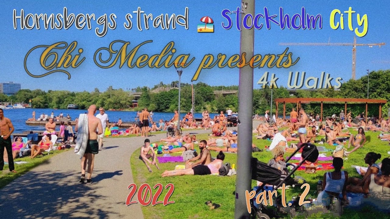 Hornsbergs strand Stockholm City Beach 🏖️ 2022 Pt.2 - YouTube