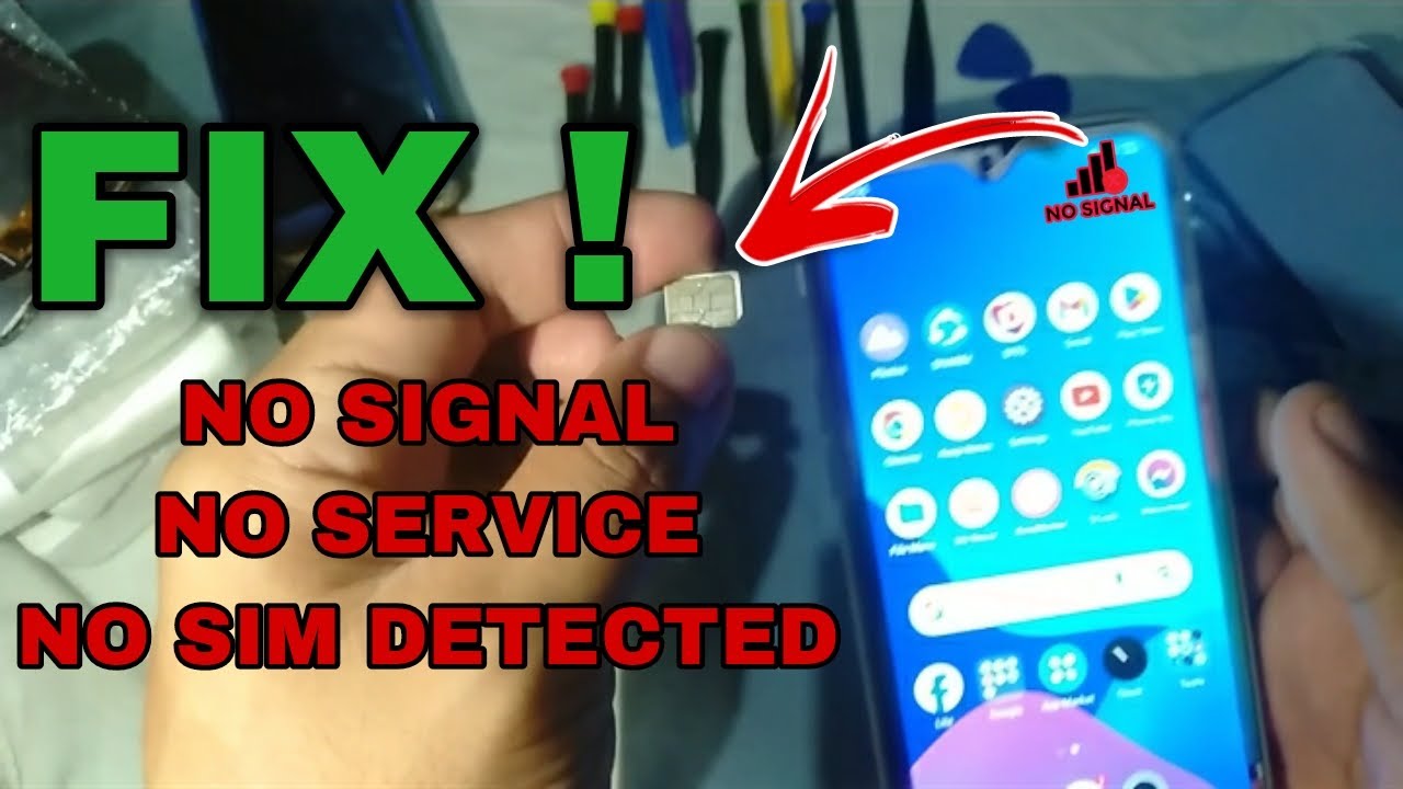 HOW TO FIX SIM CARD EMERGENCY CALLS ONLY? | HOW TO FIX SIM CARD NO ...