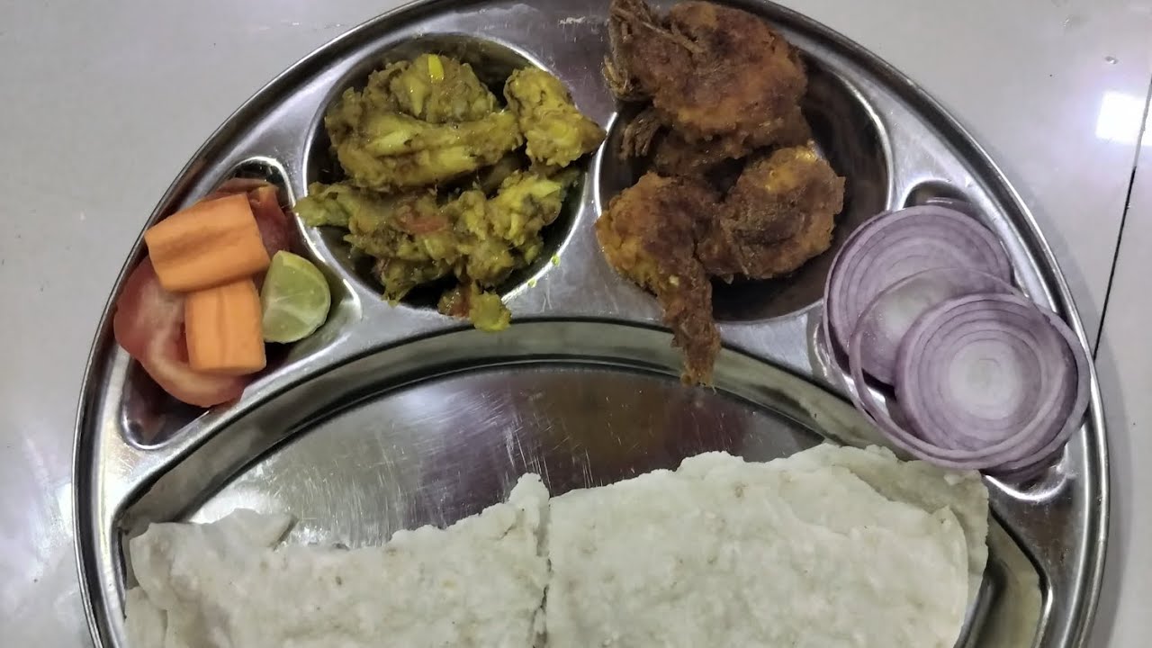Authentic Malvani Special | Kolambi Rassa, Kombdi Fry & Bombil Fry ...