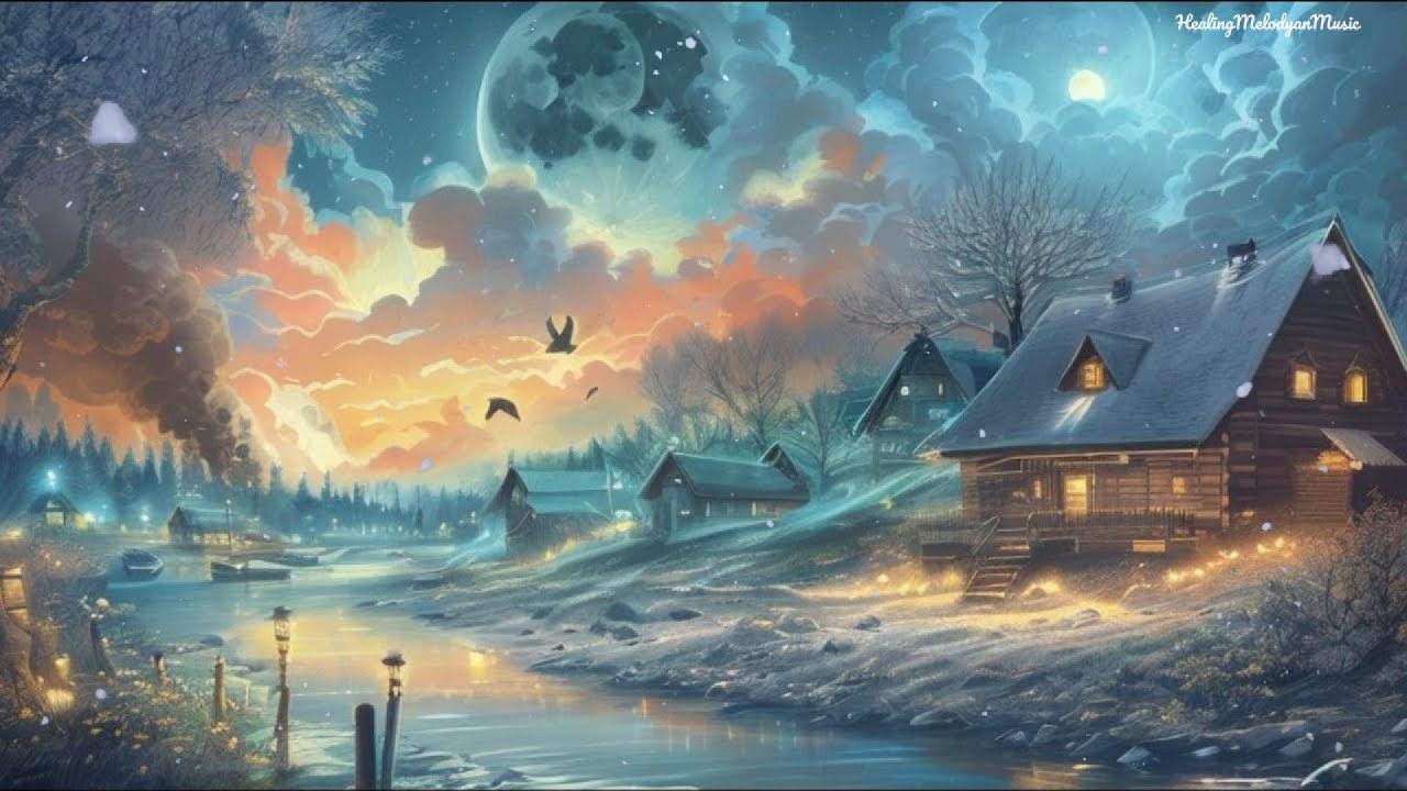 Rural Landscape Music | Piano Healing Music in the Forest Natural ...