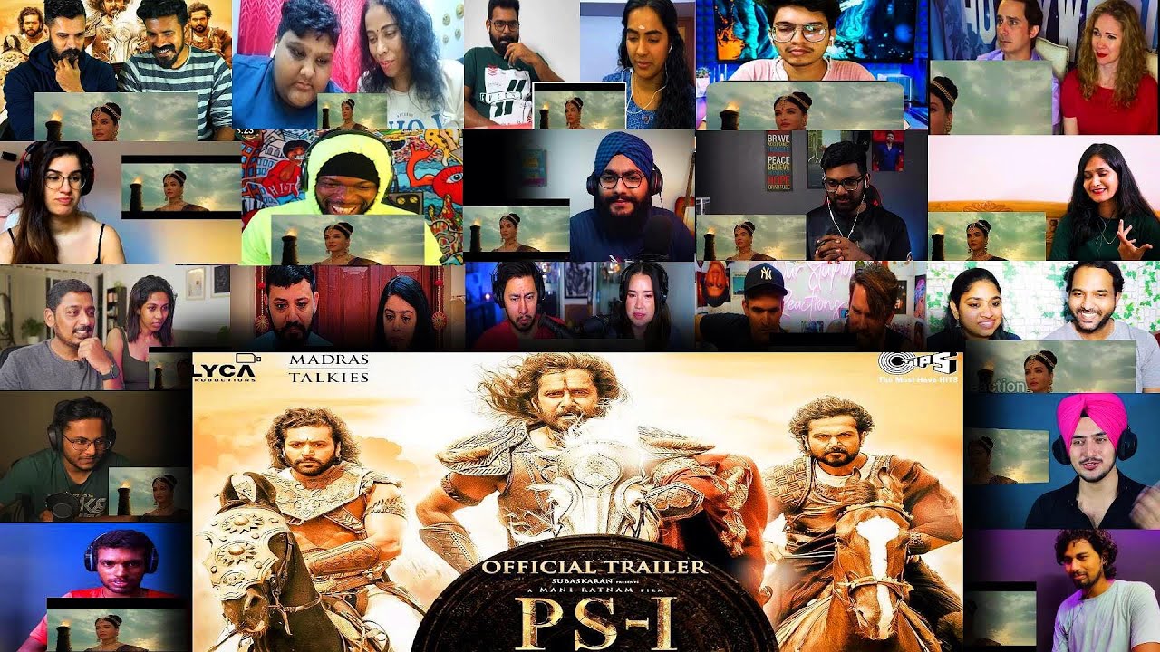 PS1 Ponniyin Selvan Hindi Trailer Reaction | Mixed Mashup - YouTube