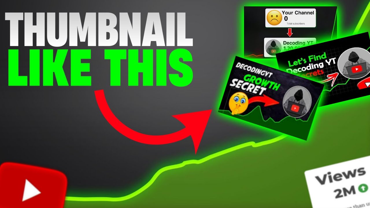 How To Make Thumbnail Like Decoding Yt Decodingyt Growingtube7 Youtube