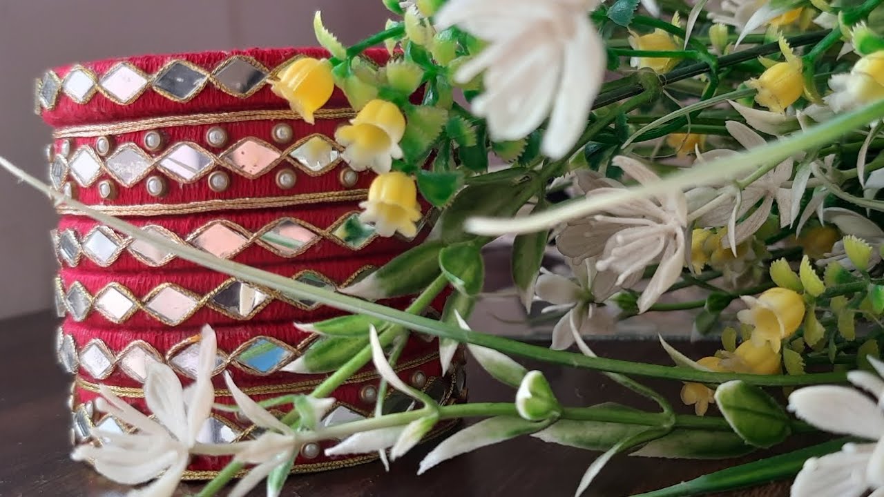 How to design bangles set according to your outfit | Handmade bangles ...