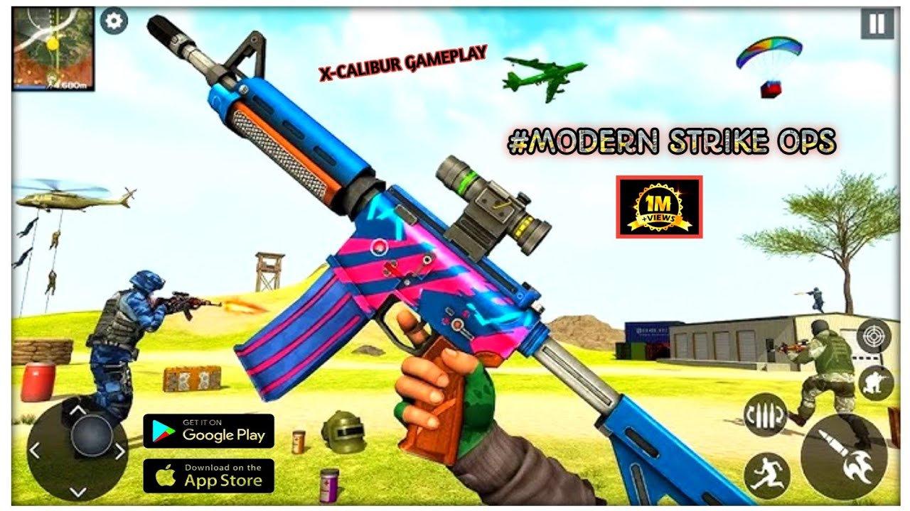 FPS STRIKE OPS GAME || MODERN ARENA GAMEPLAY || ‎⁨@X-CALIBUR68⁩ - YouTube