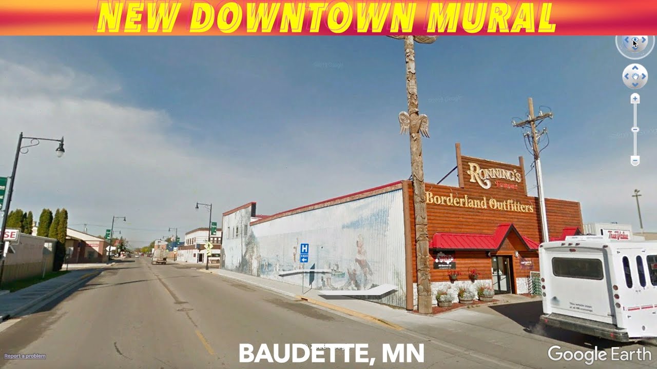 New Mural Coming To Downtown Baudette, MN - YouTube