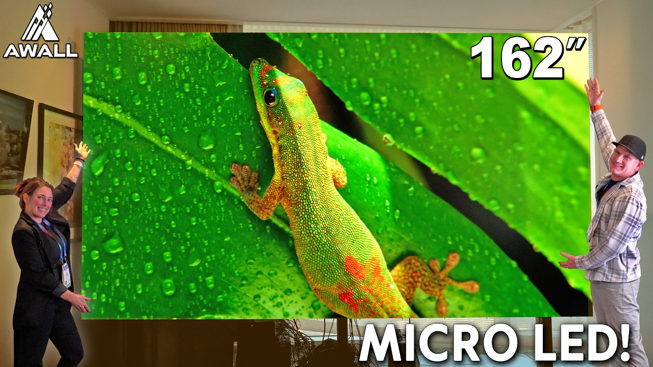 162" MicroLED is Actually Coming! - AWALL Vision - YouTube