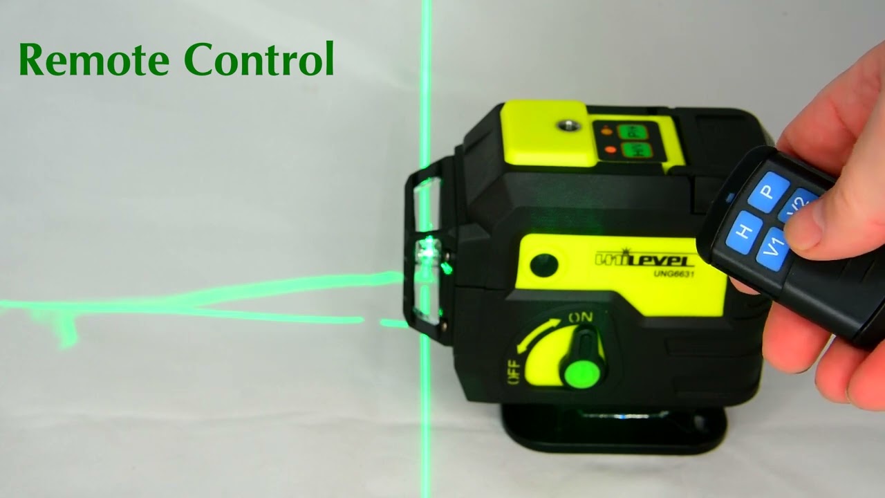 Multi Line Green Beam Laser ideal for flooring & Fit Out - RedBack Lasers