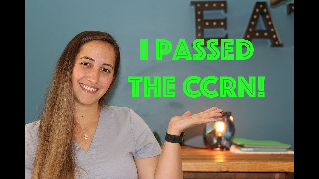 I passed the CCRN!! - YouTube