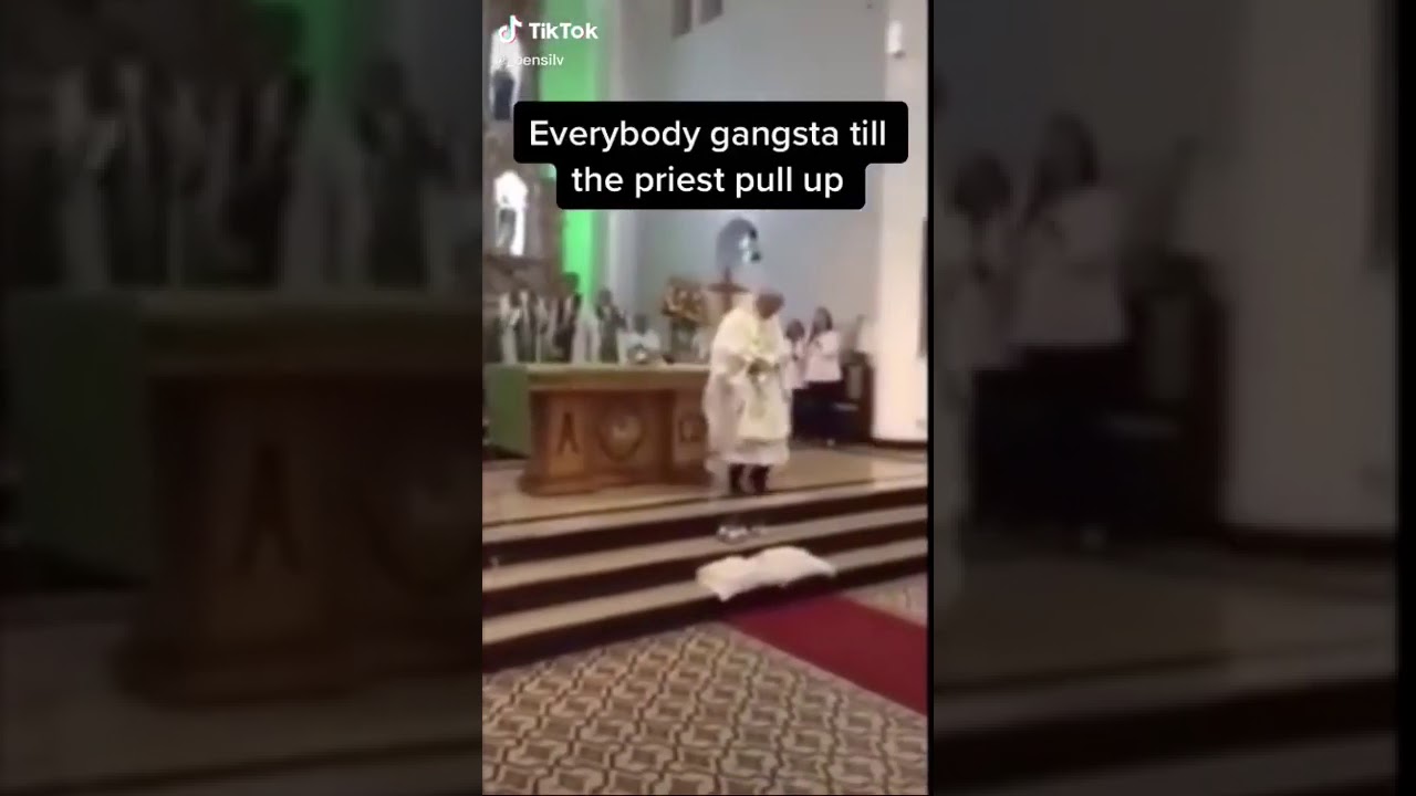 Everybody Gangsta Till The Priest Pulls Up - YouTube
