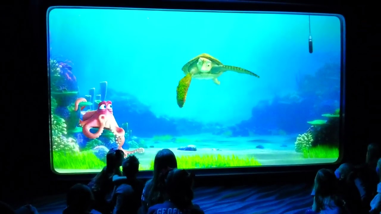 4k ALL NEW! Turtle Talk with Crush (Full Show) at Disney California ...