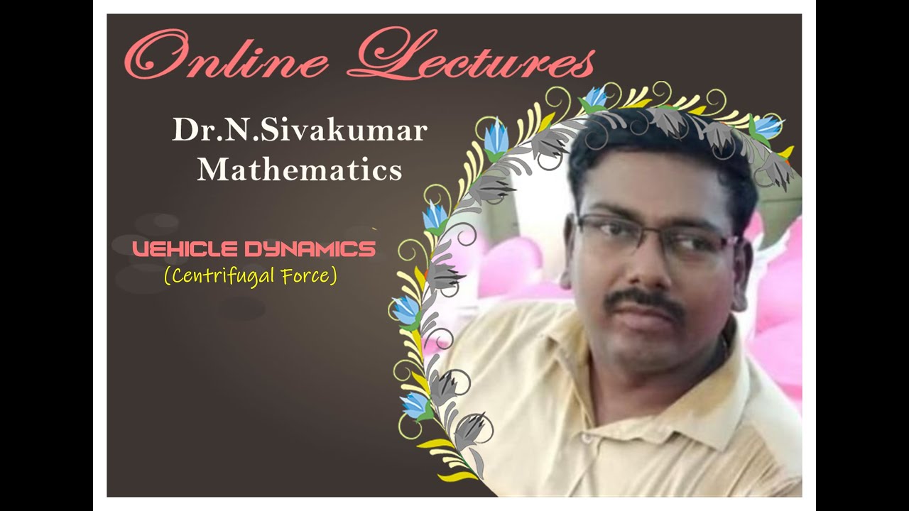 Problem based on banked road with centrifugal force - YouTube