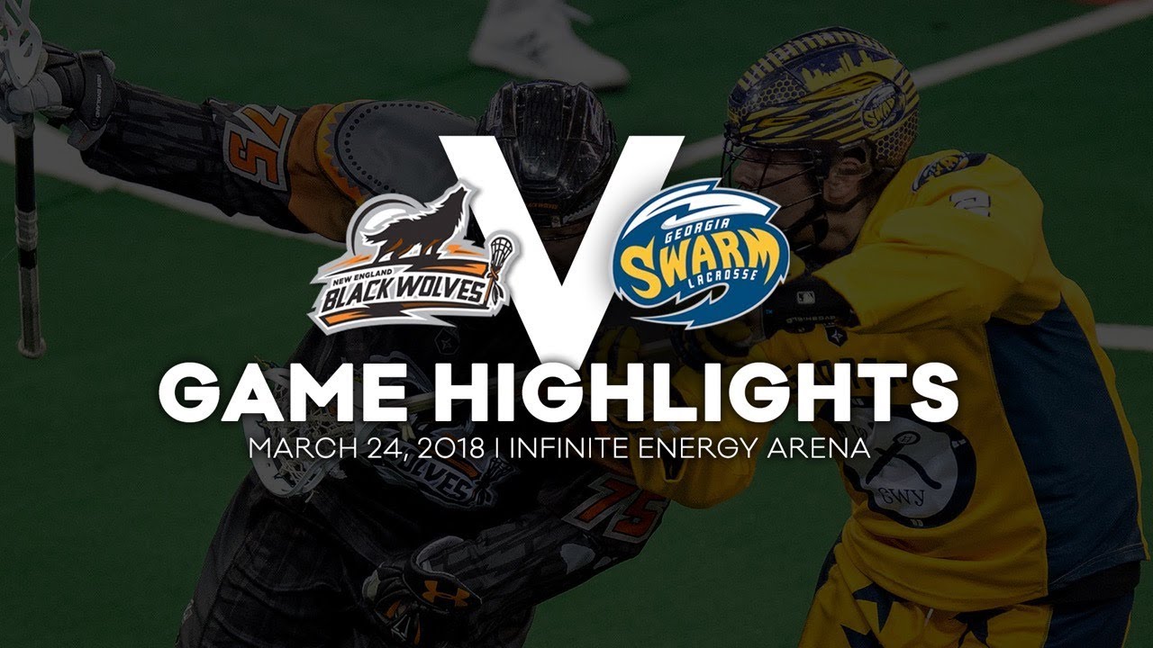 GAME HIGHLIGHTS: New England Black Wolves @ Georgia Swarm Week 16 - YouTube