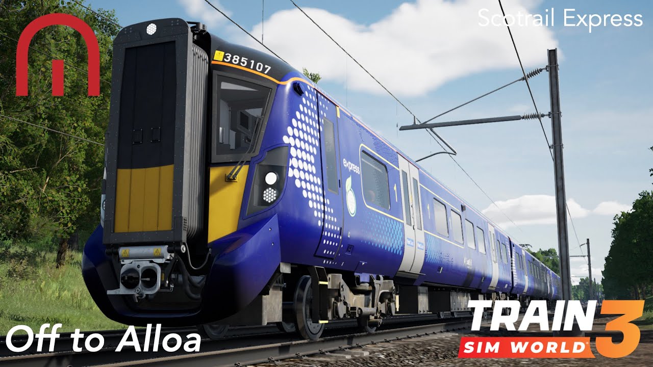 Train Sim World 3 - FIRST LOOK at Scotrail Express - Alloa Service ...