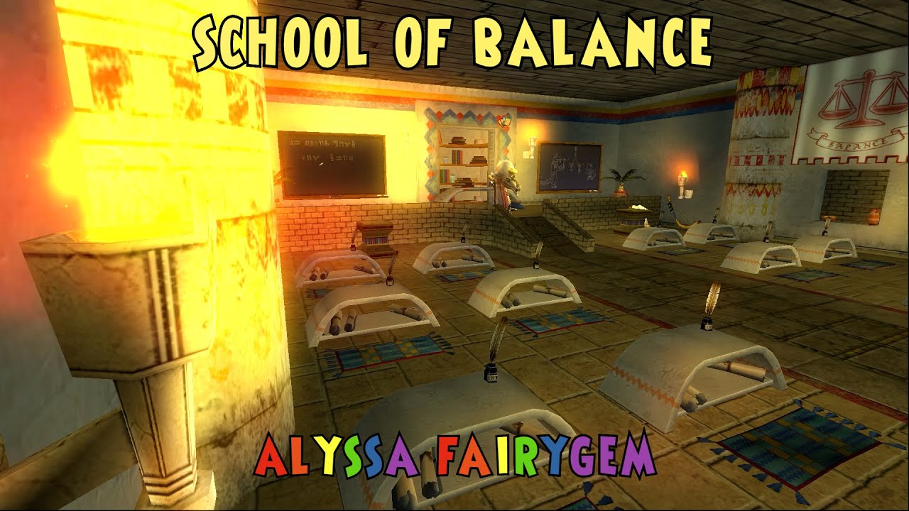 School of Balance - Wizard101 Ambience W/O Music - YouTube