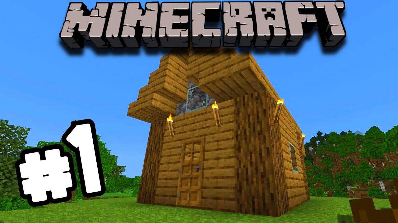 MINECRAFT: Survival Let's Play #1 - Building My House (Minecraft PS5 ...
