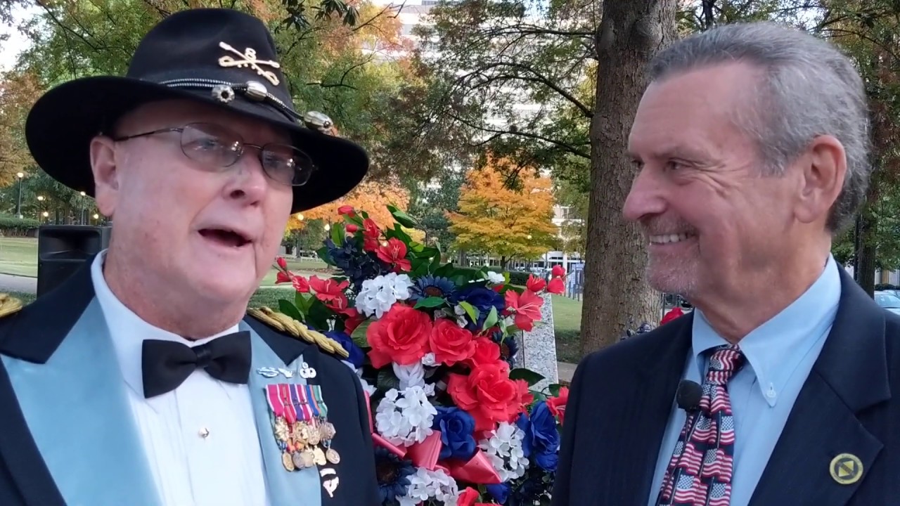 Col. Bob Barefield (USA Retired) speaks about the purpose of Tribute to ...