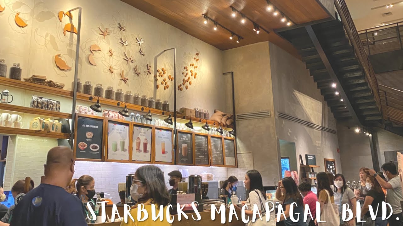 Biggest Starbucks branch in the Philippines - [4K] - YouTube