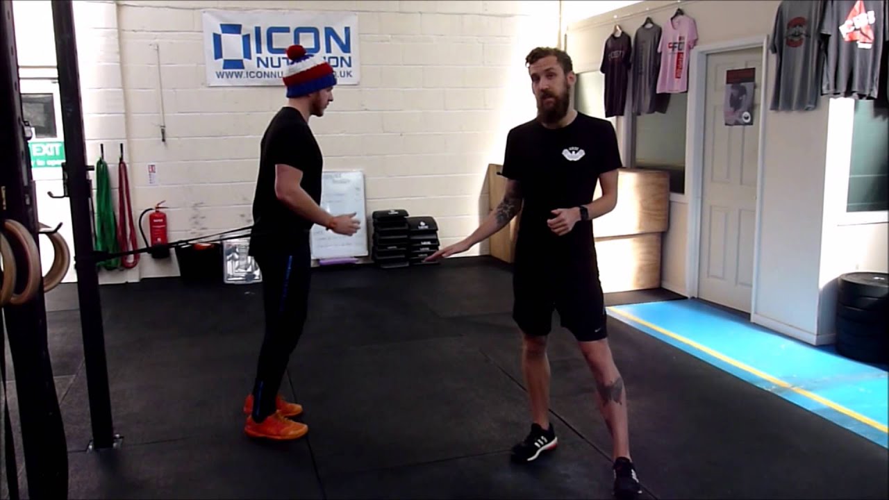 Resistance Band Running - Hill Sprints at home?! - YouTube