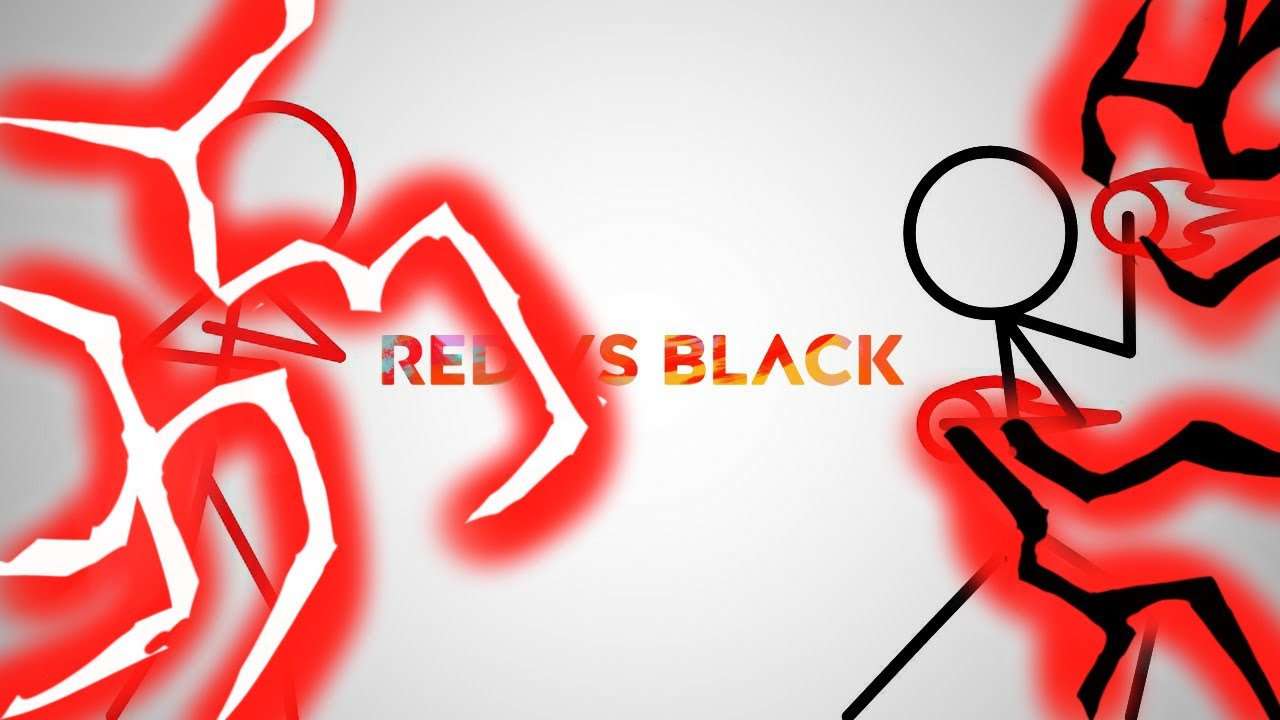 RED VS BLACK - ANIMAÇÃO de luta feita no STICK FIGHT + FLIPACLIP ...