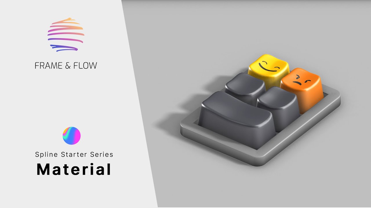 Spline Starter Series - 03 Material - YouTube