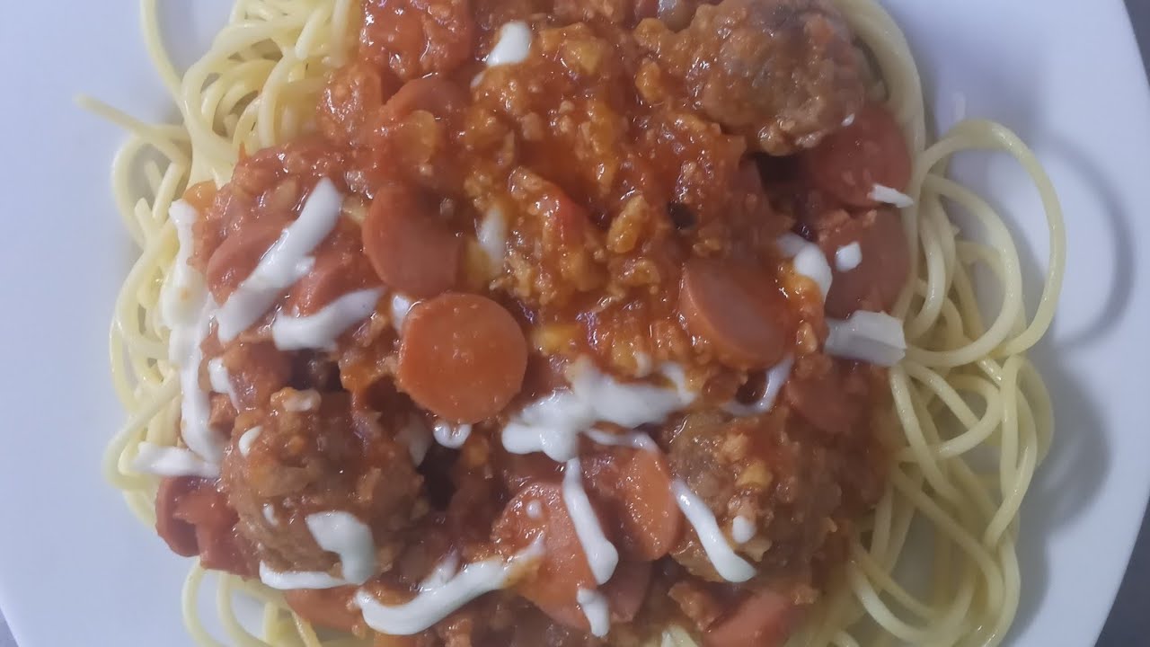 How to Cook Spaghetti Overload. # my own version. Food Trip TV - YouTube