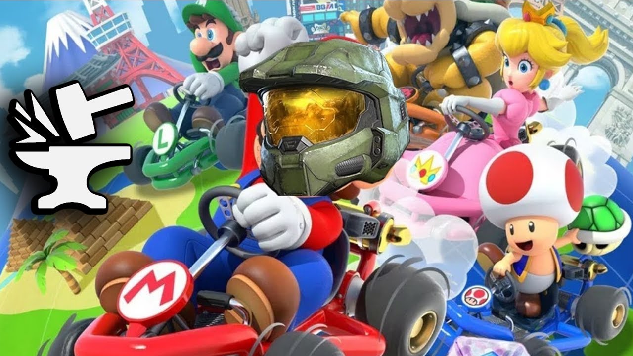 EVERY Mario Kart Race Track in Halo Infinite! - YouTube