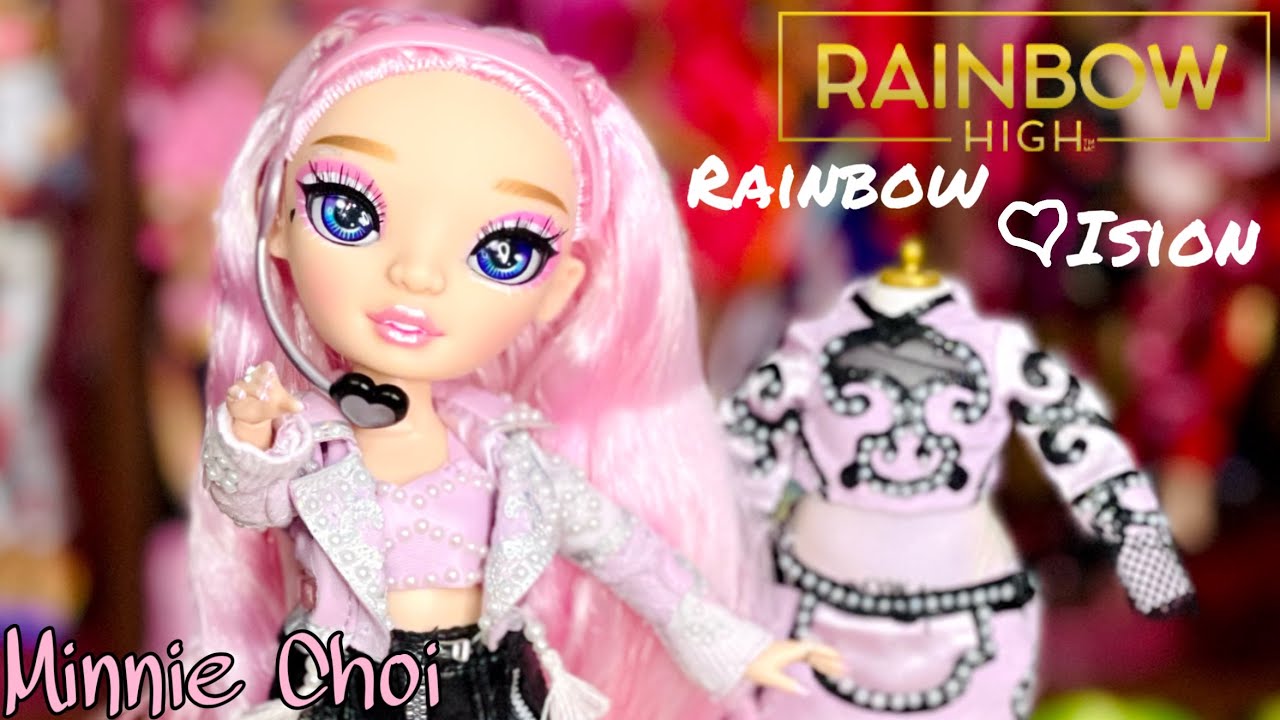 Rainbow High Rainbow Vision Minnie Choi Royal Three Doll Review! - YouTube