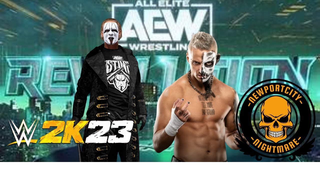 WWE 2K23-Stings Real LAST MATCH-STING VS DARBY ALLIN-FULL MATCH - YouTube