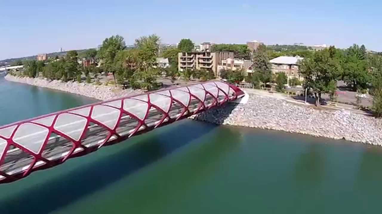 Peace Bridge - The Drone Eyes - YouTube