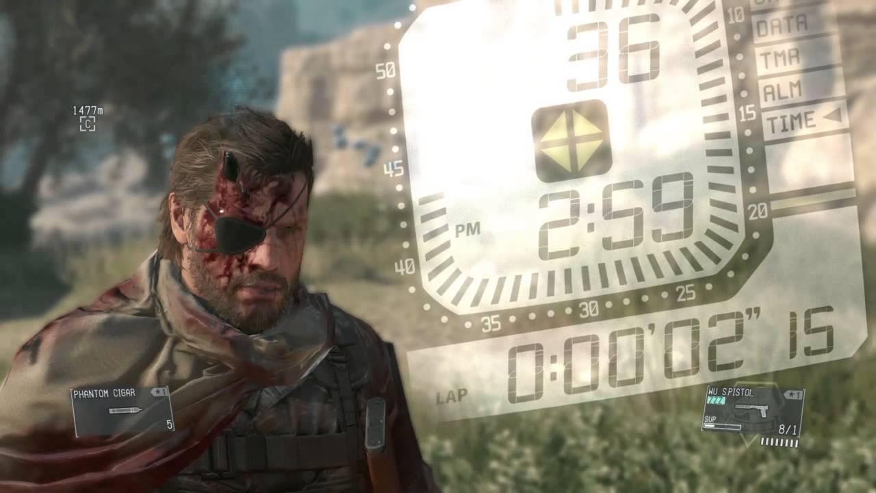 METAL GEAR SOLID V: THE PHANTOM PAIN - Phantom Cigar - YouTube
