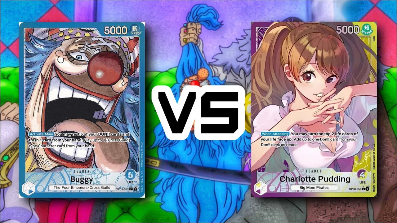 (OP13) Blue Buggy vs Purple/Yellow Pudding @OnlyHandsTCG - YouTube