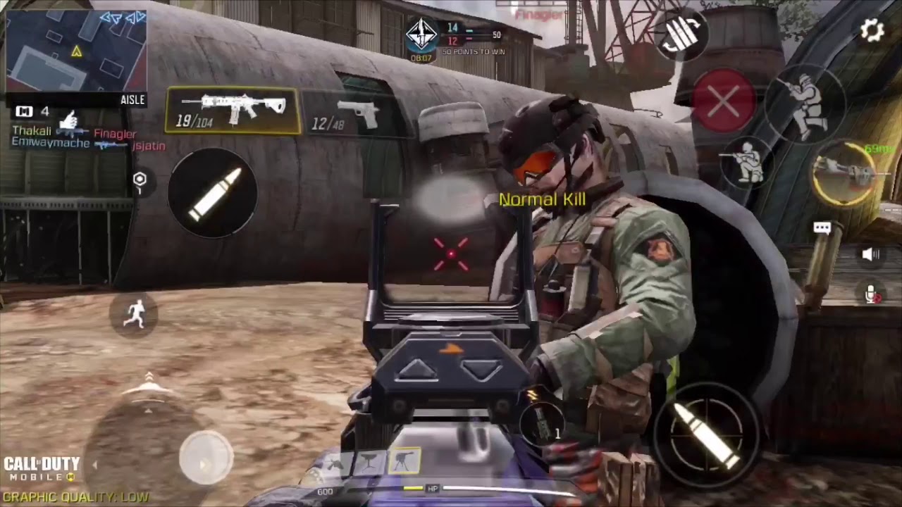[ Call of Duty ] Four Fingers Claw Control ! iphone6s - YouTube