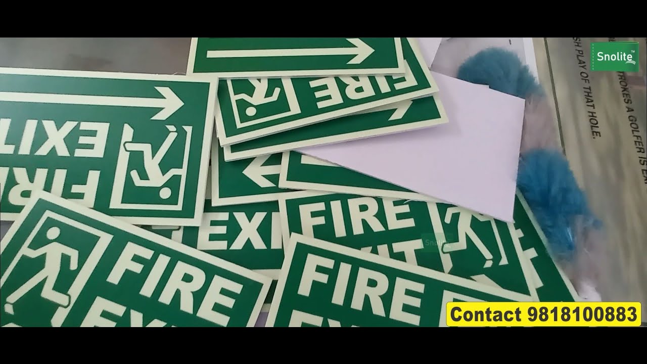 MANUFACTURER OF FIRE DOOR SIGNS, FIRE EXIT SIGNS, FIRE EXIT SIGNS ...