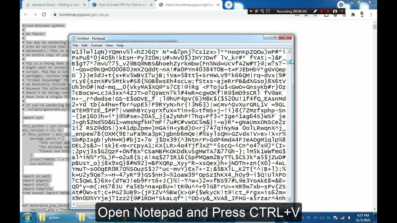 Install Pip To Command Prompt YouTube Install Pip To Command Prompt YouTube
