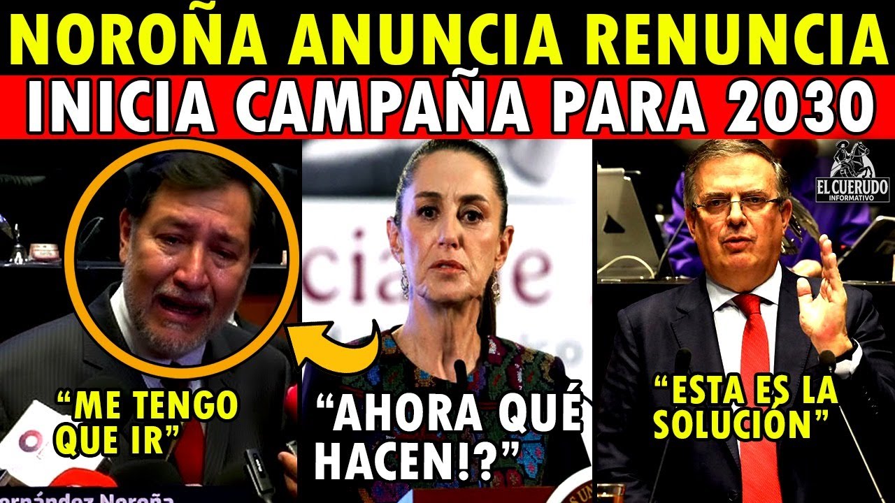 NOROÑA INICIA CAMPAÑA AL 2030 MARCELO LE TAPA EL CAMINO NUEVAMENTE ...