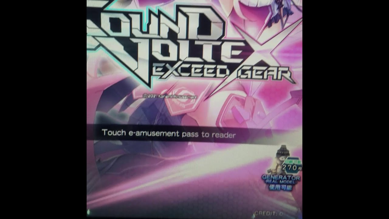 SOUND VOLTEX EXCEED GEAR (ASIA VERSION / アジア版 ) + SDVX Card Generator ...