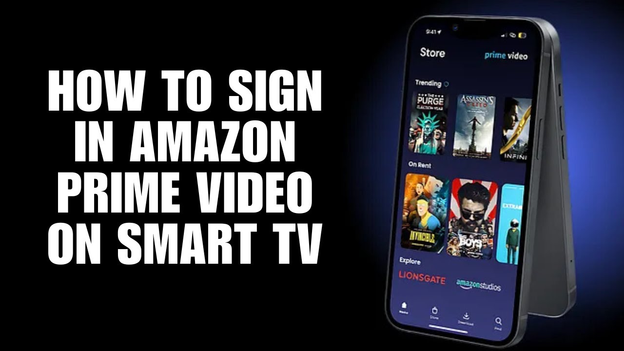 How To Sign In Amazon Prime Video On Smart TV (Guide) - YouTube