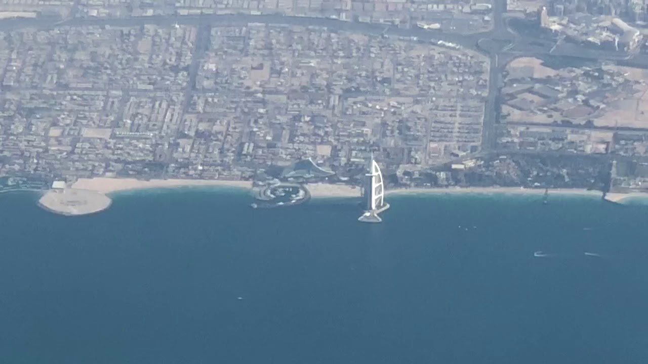 Flying over Dubai - YouTube